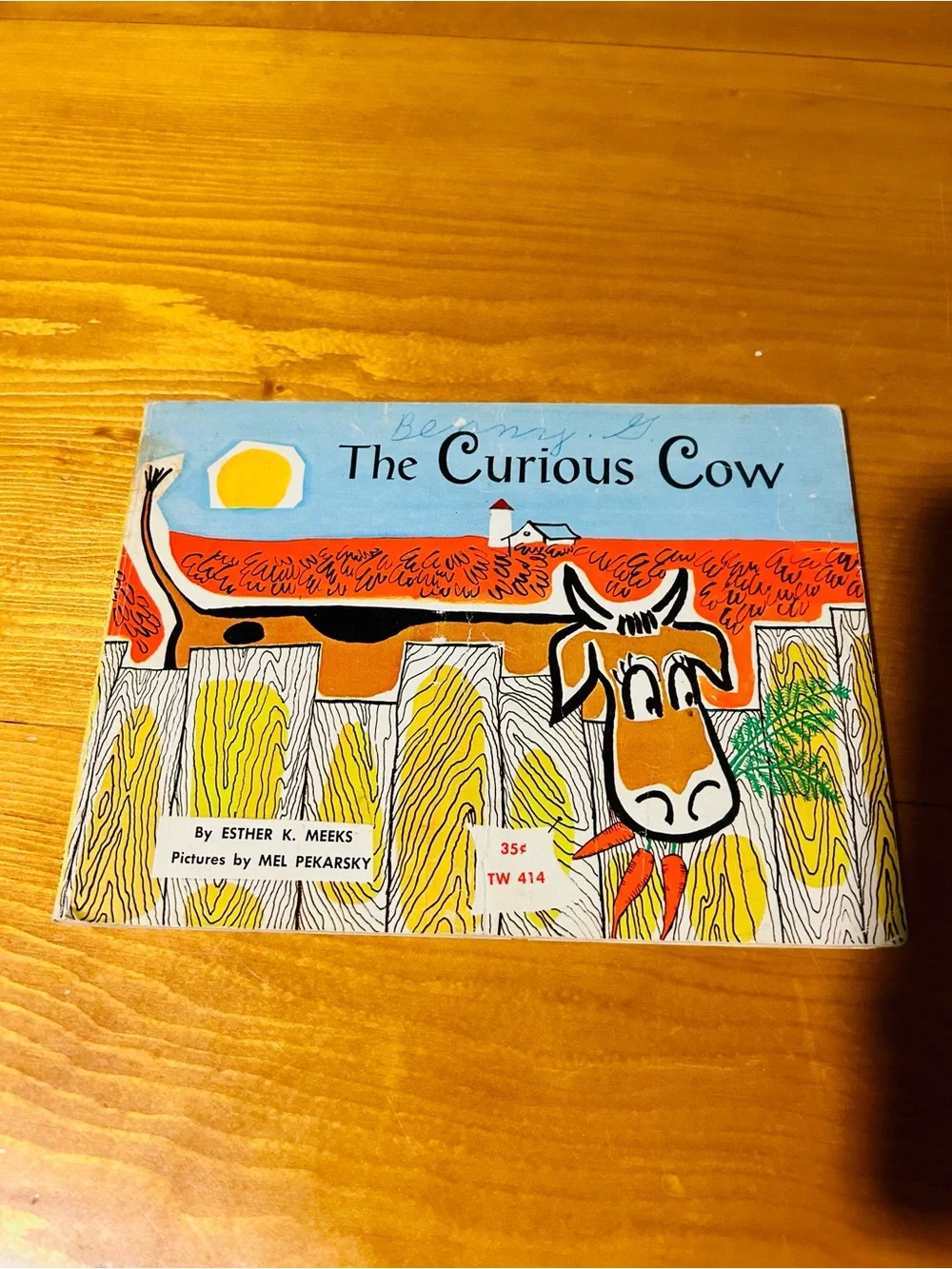 Toys | Free The Curious Cow Vintage Childrens Book | Poshmark
